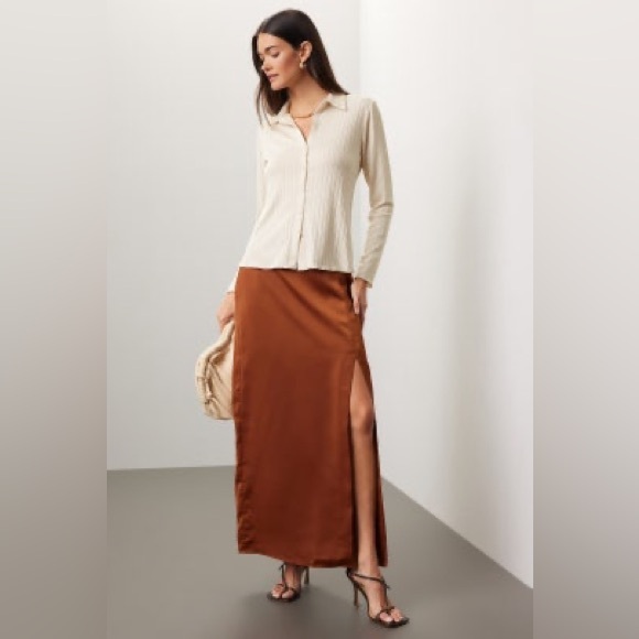 Club Monaco | Skirts | Club Monacotrycia Maxi Skirt Sz 6 | Poshmark